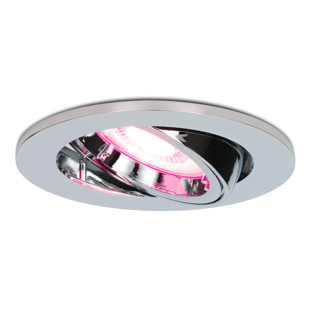 Smart WiFi LED recessed spotlight Maya RGBWW tiltable IP20 - HOFTRONIC