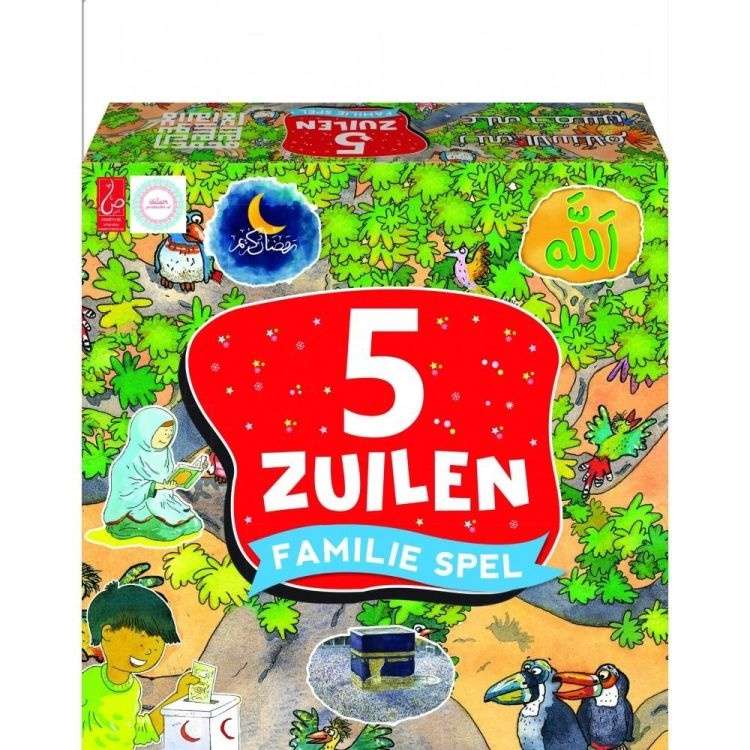 5 Zuilen Familie Spel (multicolor) - 5ZFSG - Islamitische Boekhandel Refah