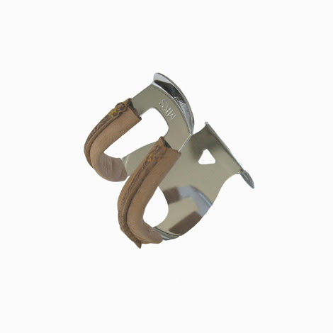 London Bicycle Workshop - MKS Half Toe Clips Steel Leather - The London ...