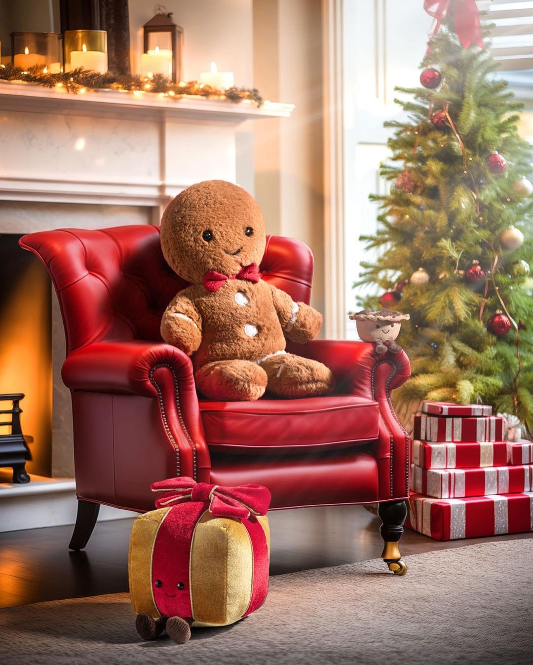 Jellycat | Jolly Gingerbread Fred Large | MiniMarkt Store - MiniMarkt Store