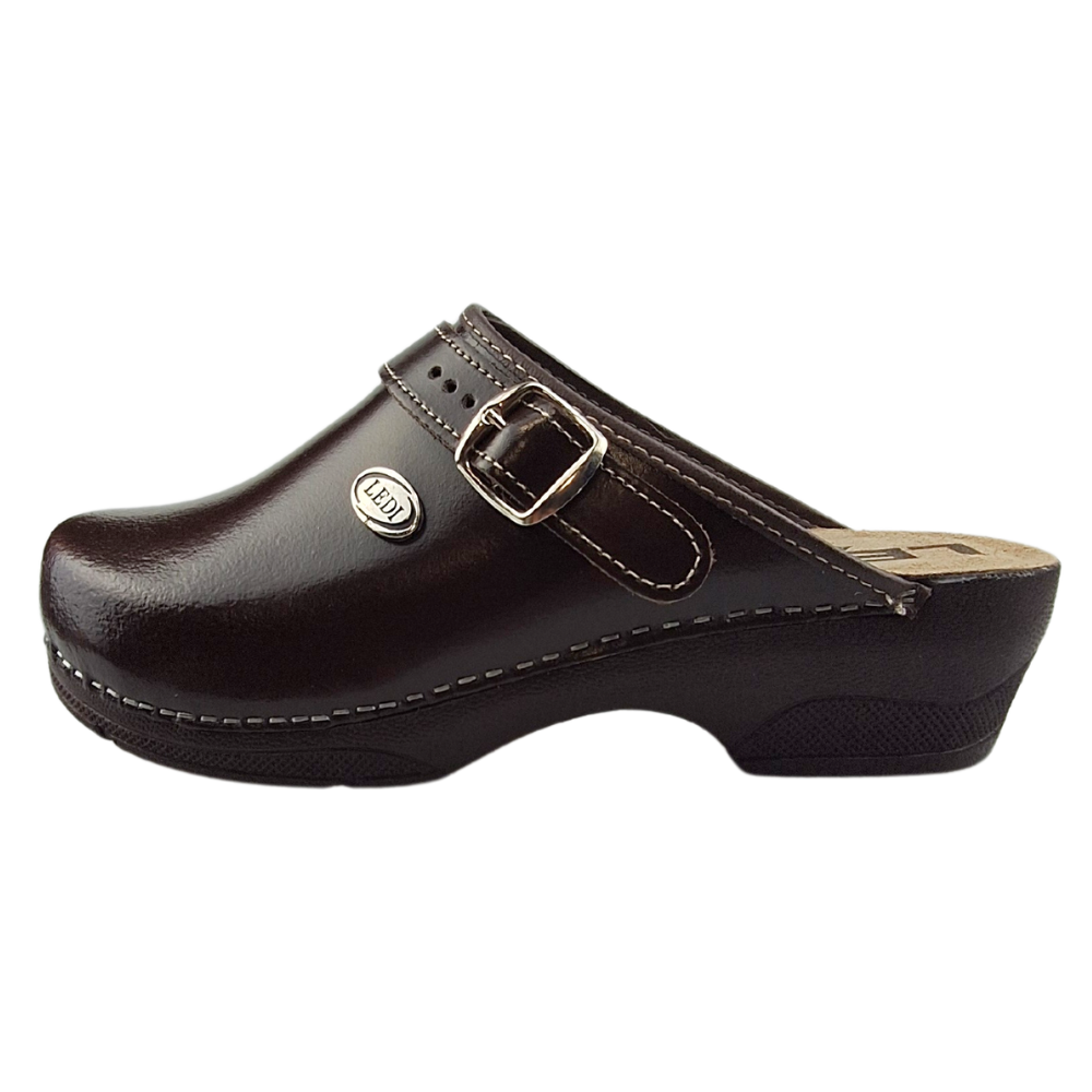 Work clogs - very comfortable - PU clogs - Brown - Unisex