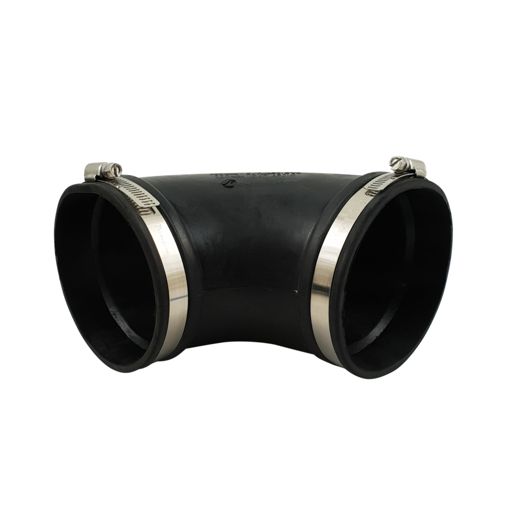 Flexible rubber bend (90°) 110mm - MPF