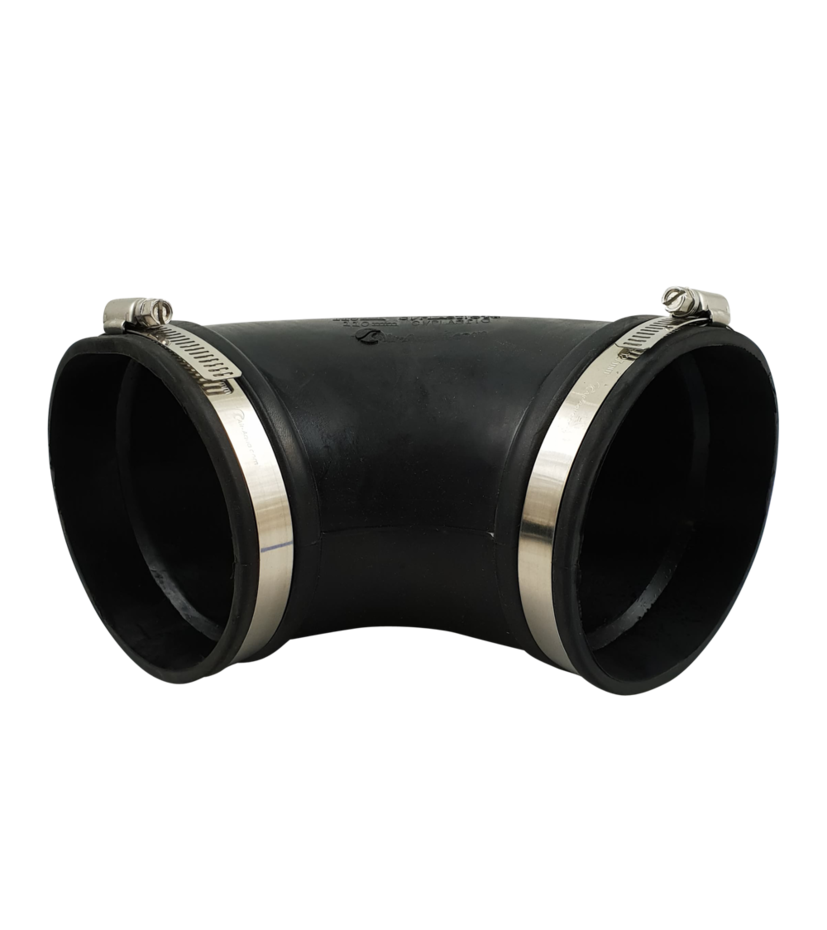 Flexible rubber bend (90°) 110mm - MPF