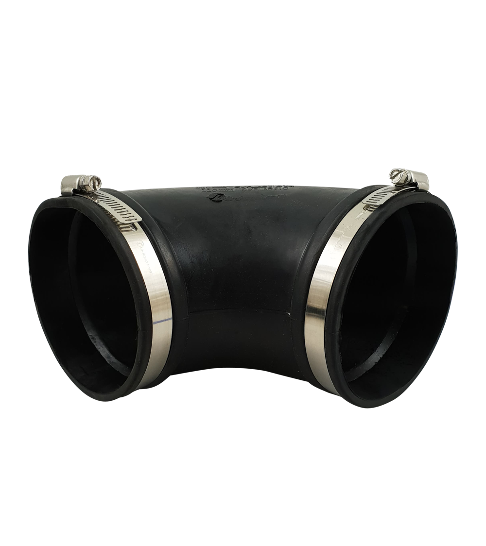 Flexible rubber bend (90°) 110mm - MPF