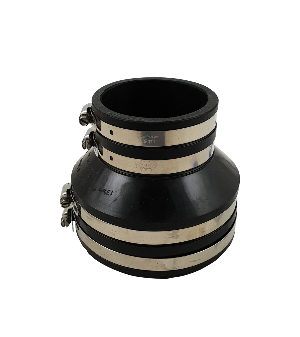 Flexible rubber adapter socket 135x90mm - MPF