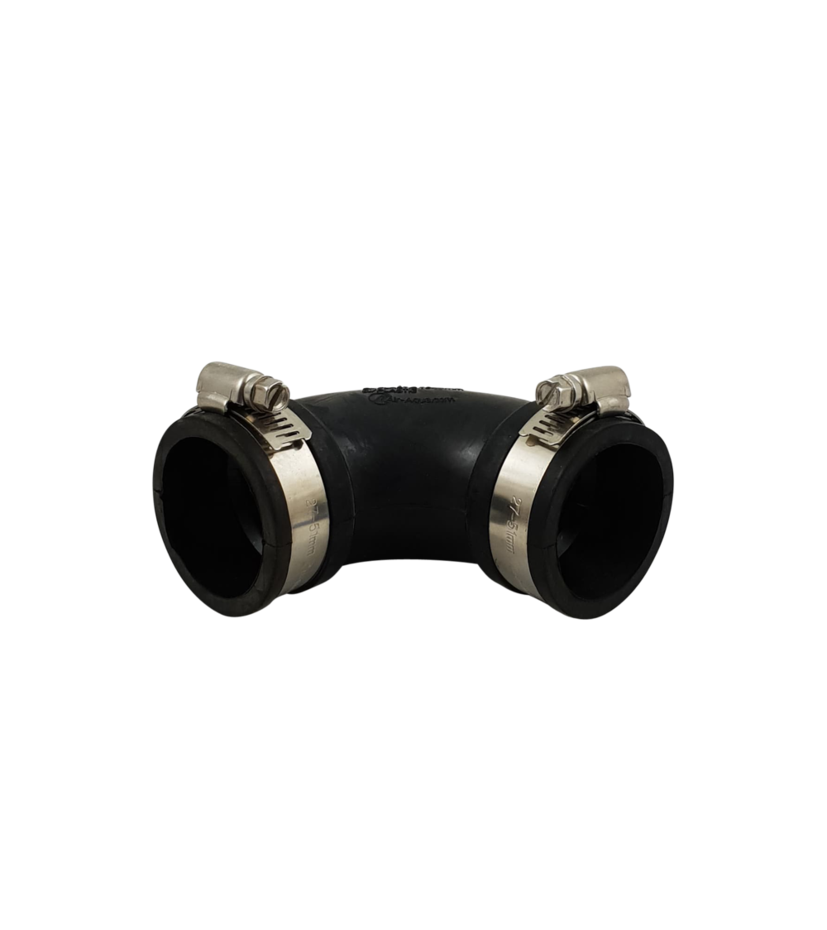 Flexible rubber bend (90°) 40mm - MPF