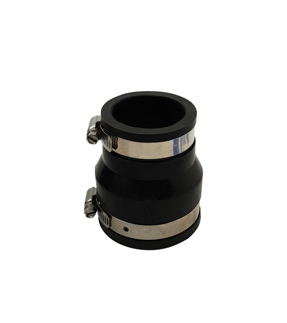 Flexible rubber adapter socket/socket 63x50mm - MPF