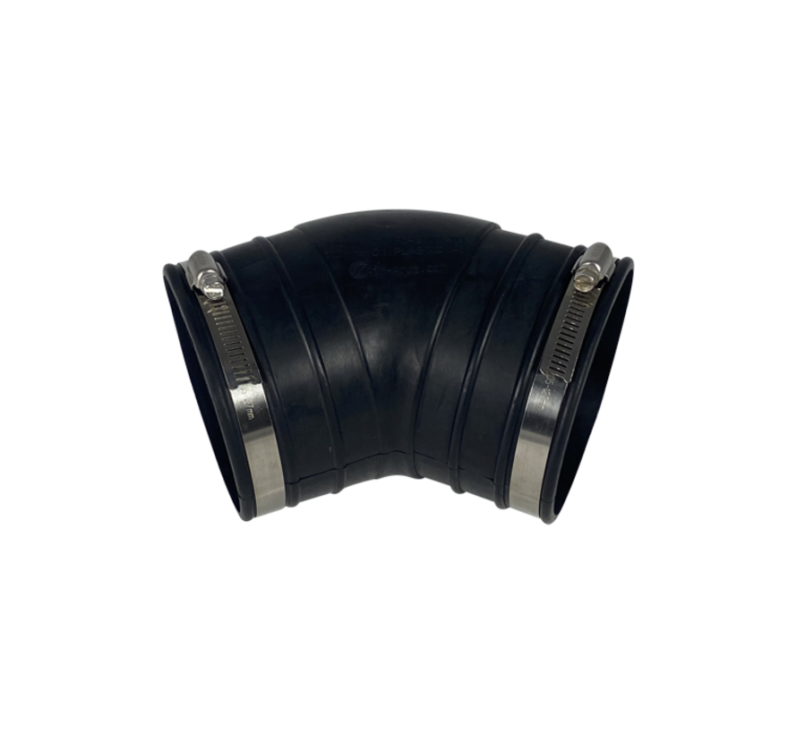 Flexible rubber bend (45°) 110mm - MPF