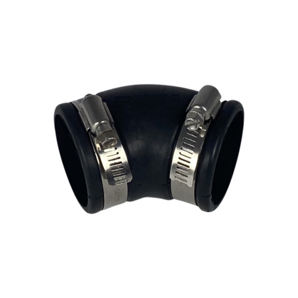 Flexible rubber bend (45°) 50mm - MPF