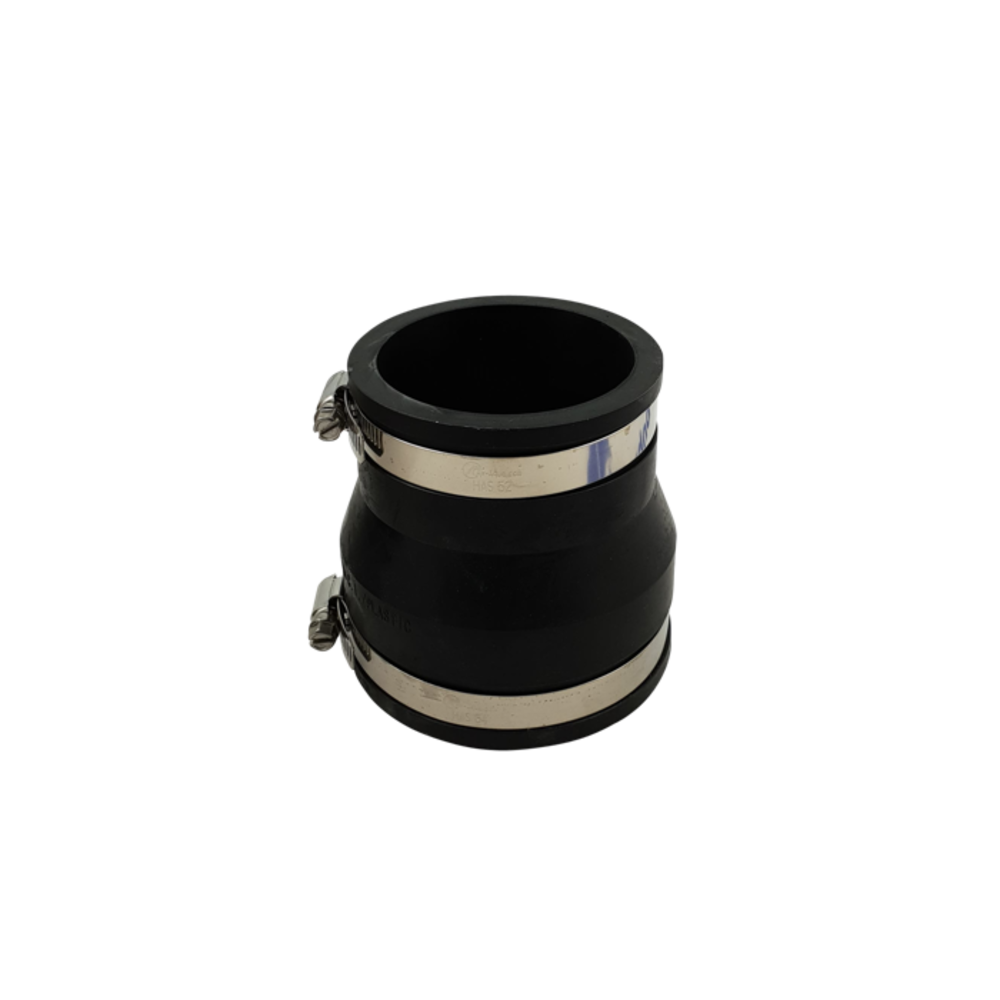 Flexible rubber adapter sleeve/socket 90x75mm - MPF