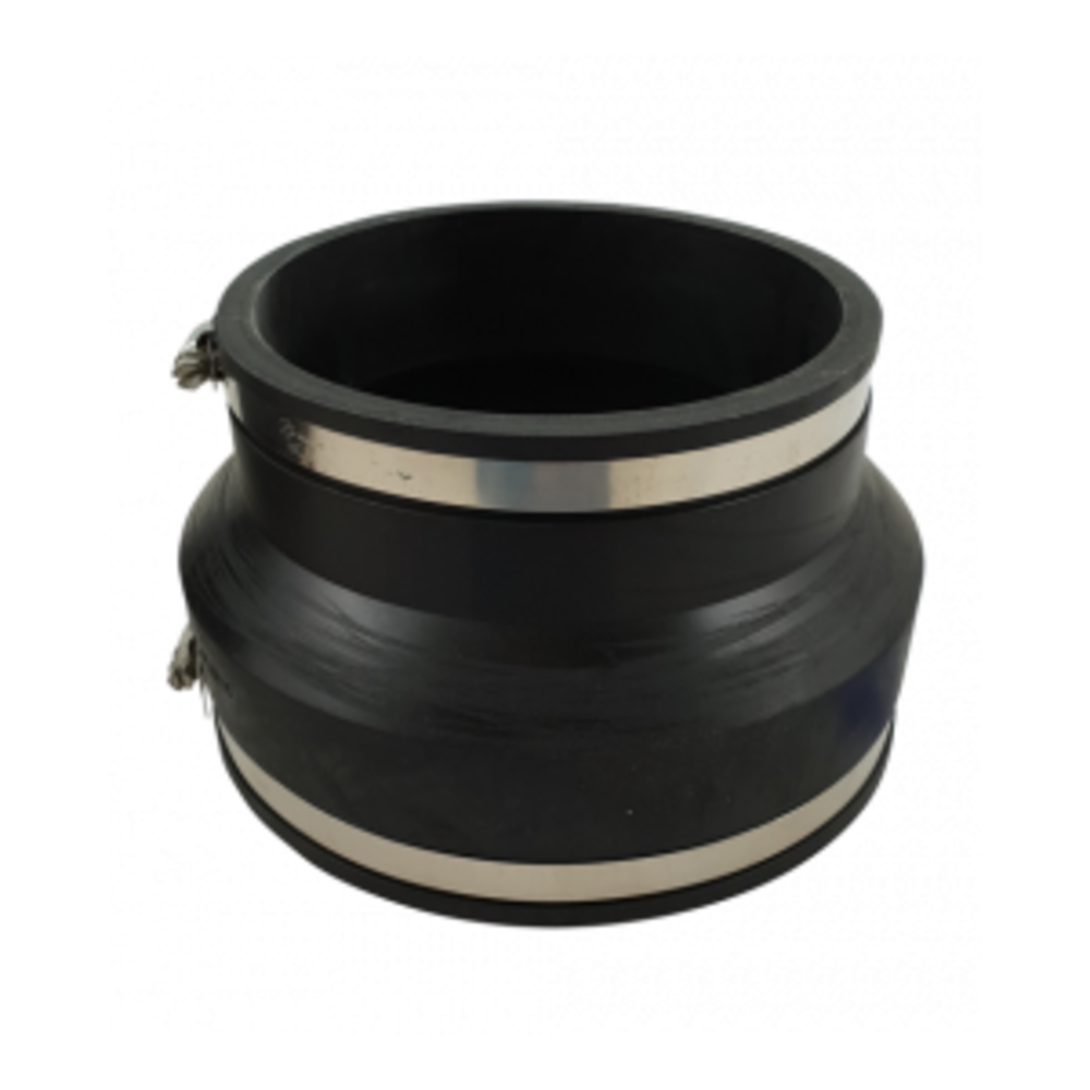 Flexible rubber adapter socket 250x200mm - MPF