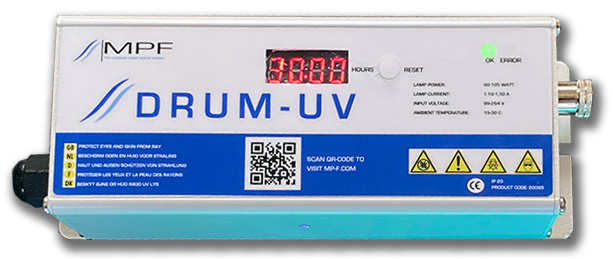 Drum-UV Ballast/transformer UV 40 -105W - MPF