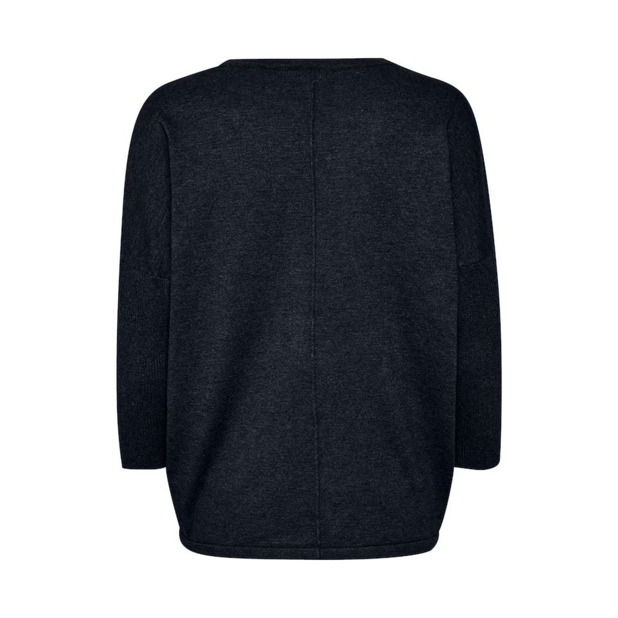 Saint Tropez MilaSZ R-Neck Pullover - Night Sky - Color Club Breda