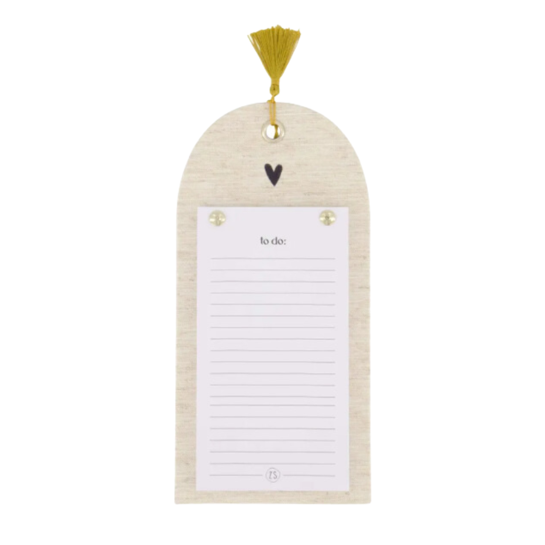 To-Do Lijstje op Linnen Bord - Naturel - Color Club Breda