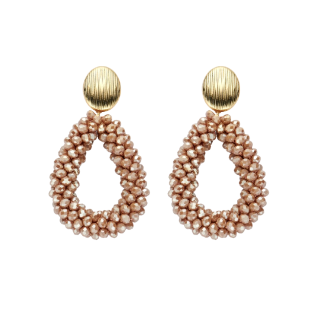 Oorbellen Romy - Brown - Color Club Breda