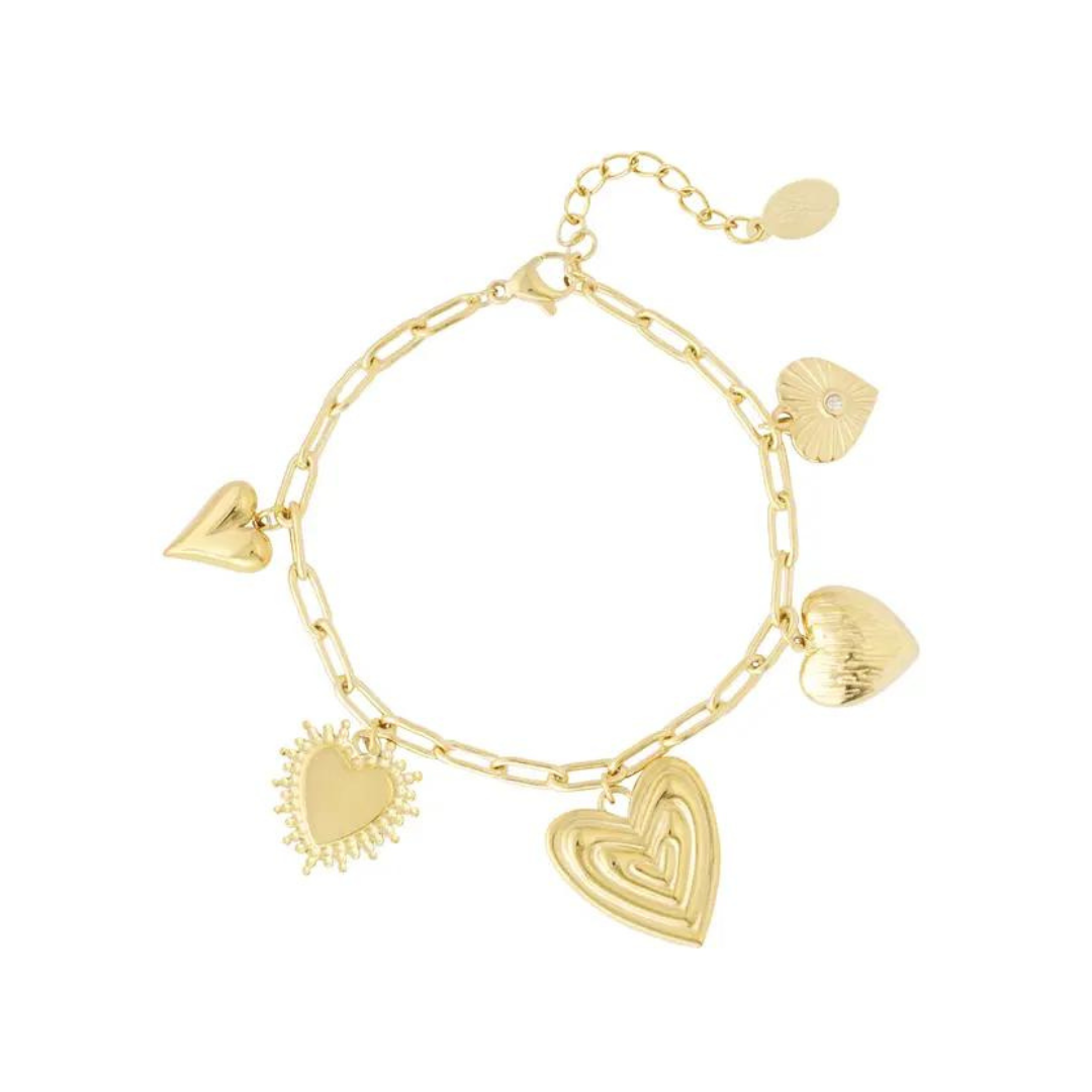 Armband Jade - Goud - Color Club Breda