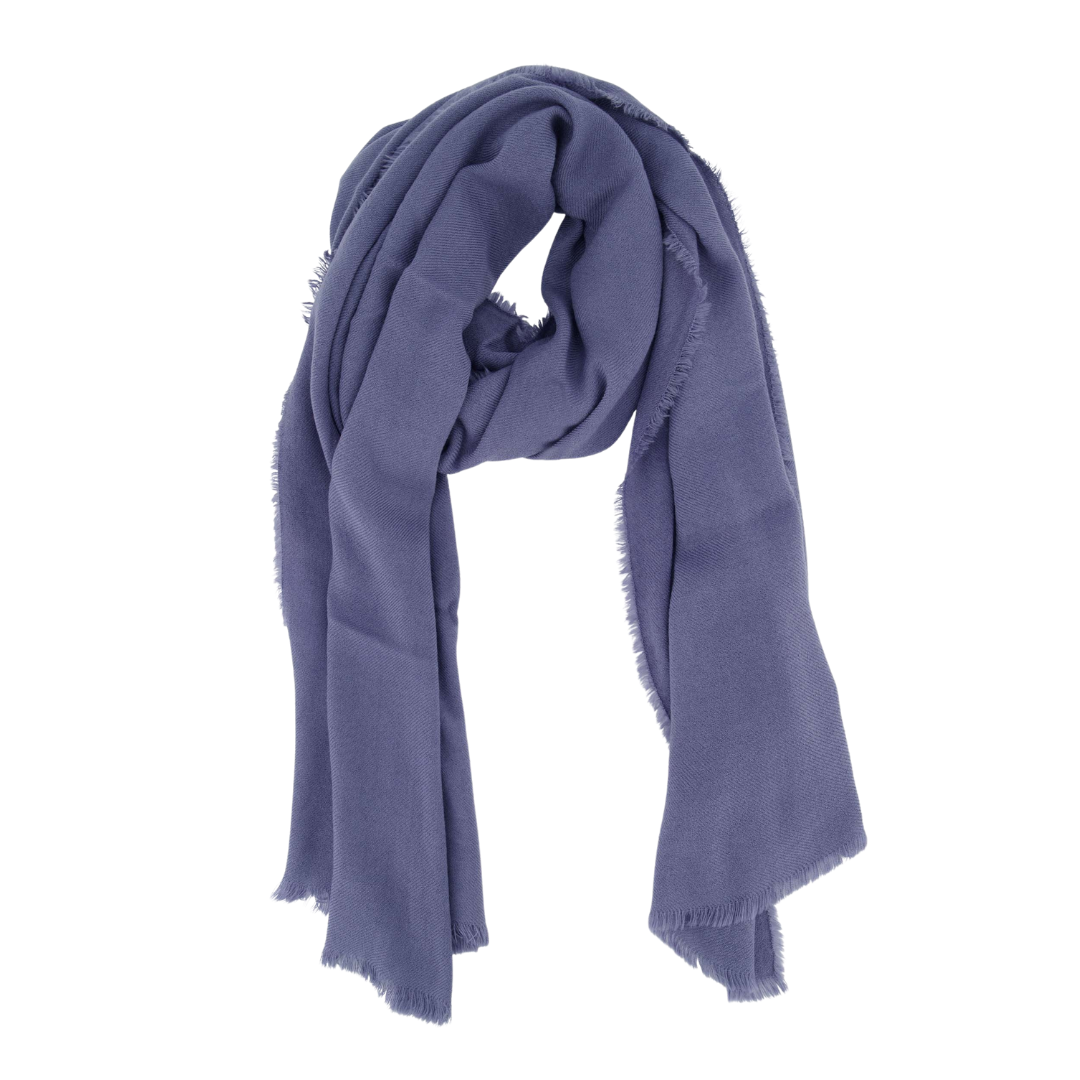 Sjaal in Zachte Garen - Korenblauw - Color Club Breda