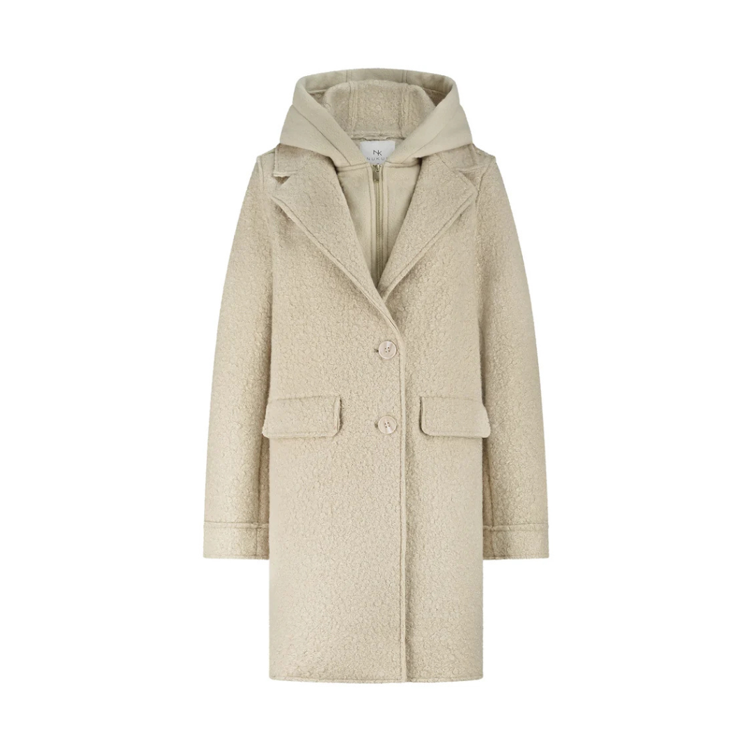 Inna Jacket Boucle - Sand - Color Club Breda
