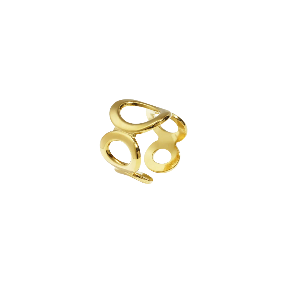 Ring Open Circle - Gold - Color Club Breda