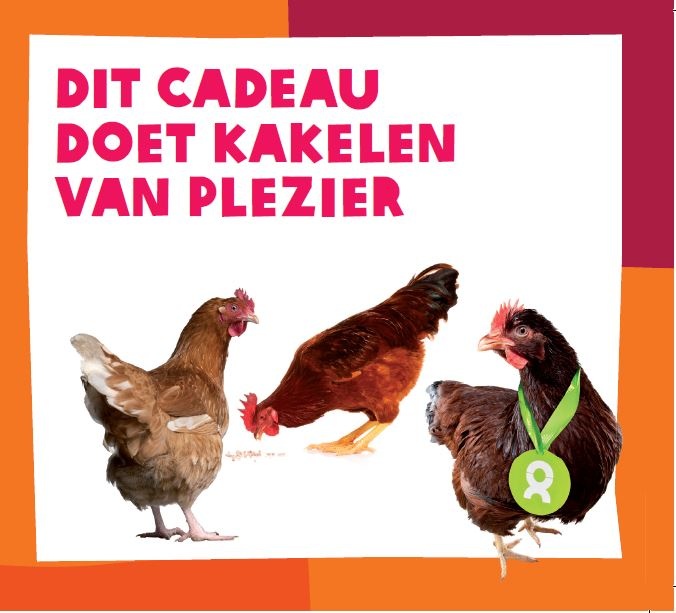 Klassiek - Oxfam Pakt Uit - 3 kippen - Oxfam België