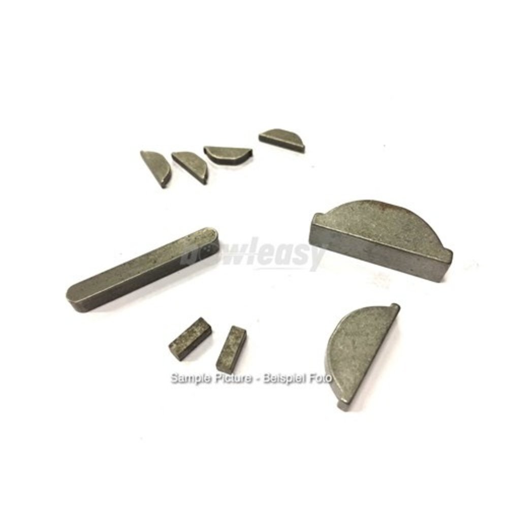11-053511-000 Metric Key M10 X 32mm - Bowl-Easy