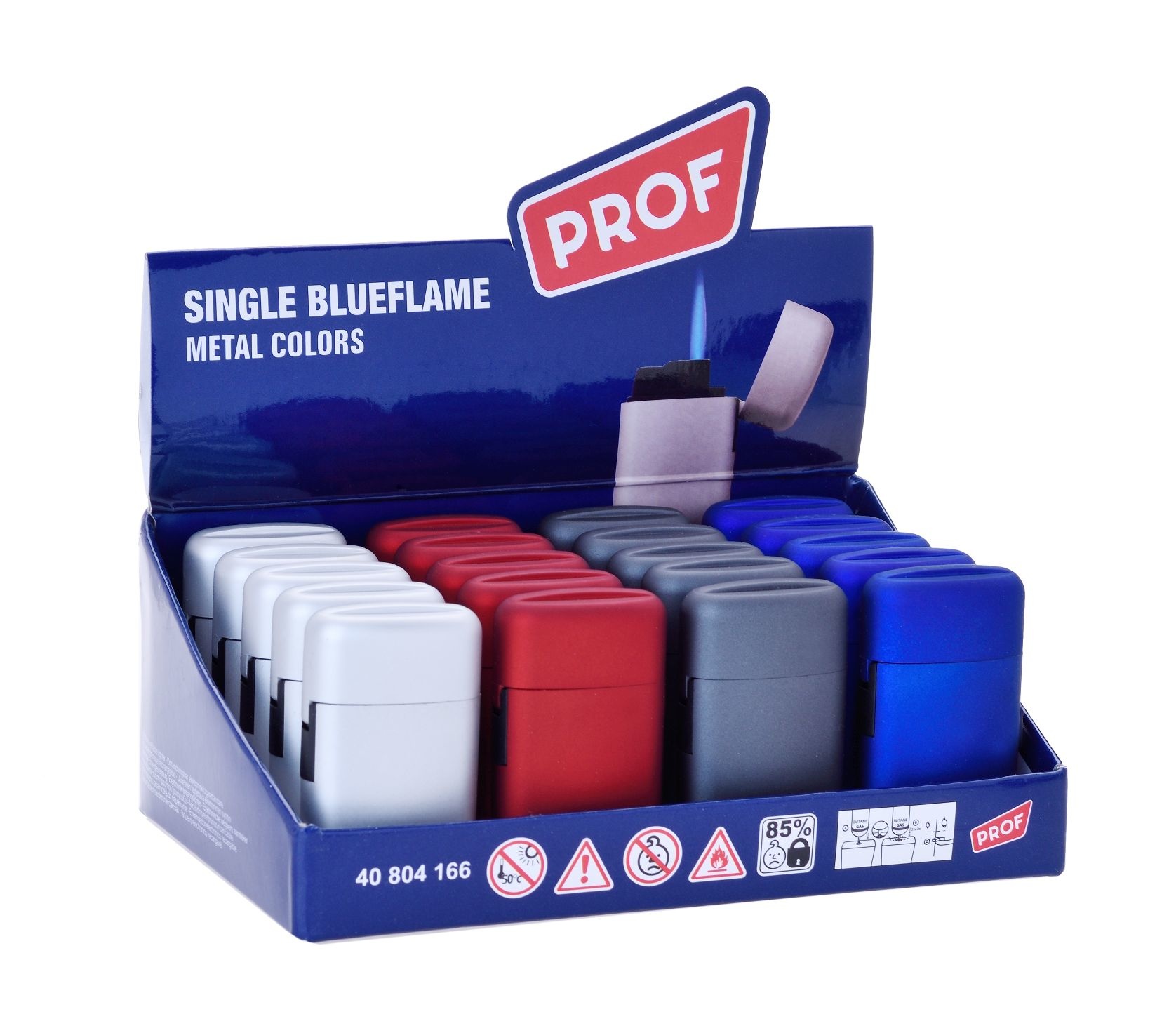 Aansteker Prof met/rub + turbovlam: bestel online bij groothandel Vlot ...