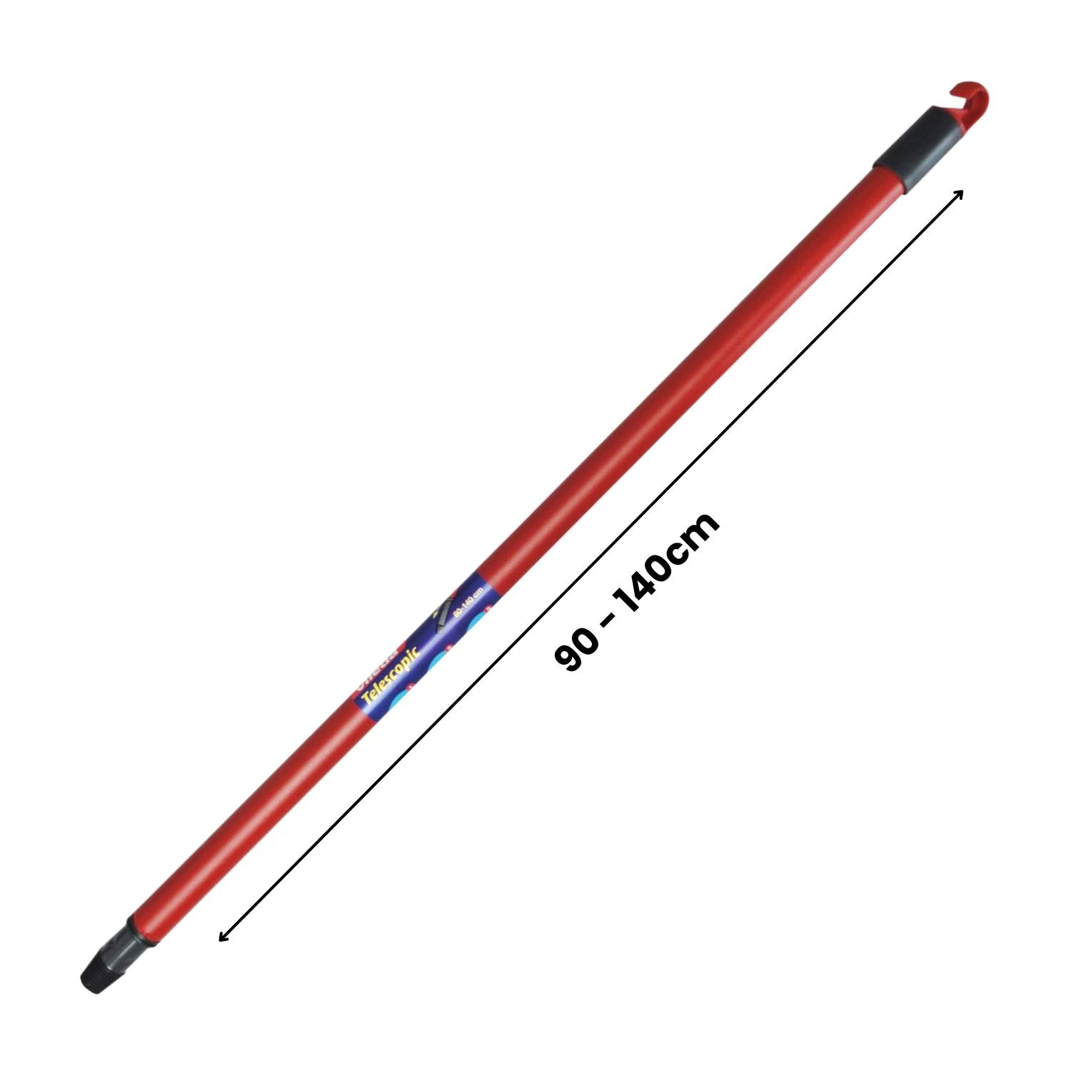 Vileda steel metaal telescopisch 90-140cm rood kopen? Bestel bij ...