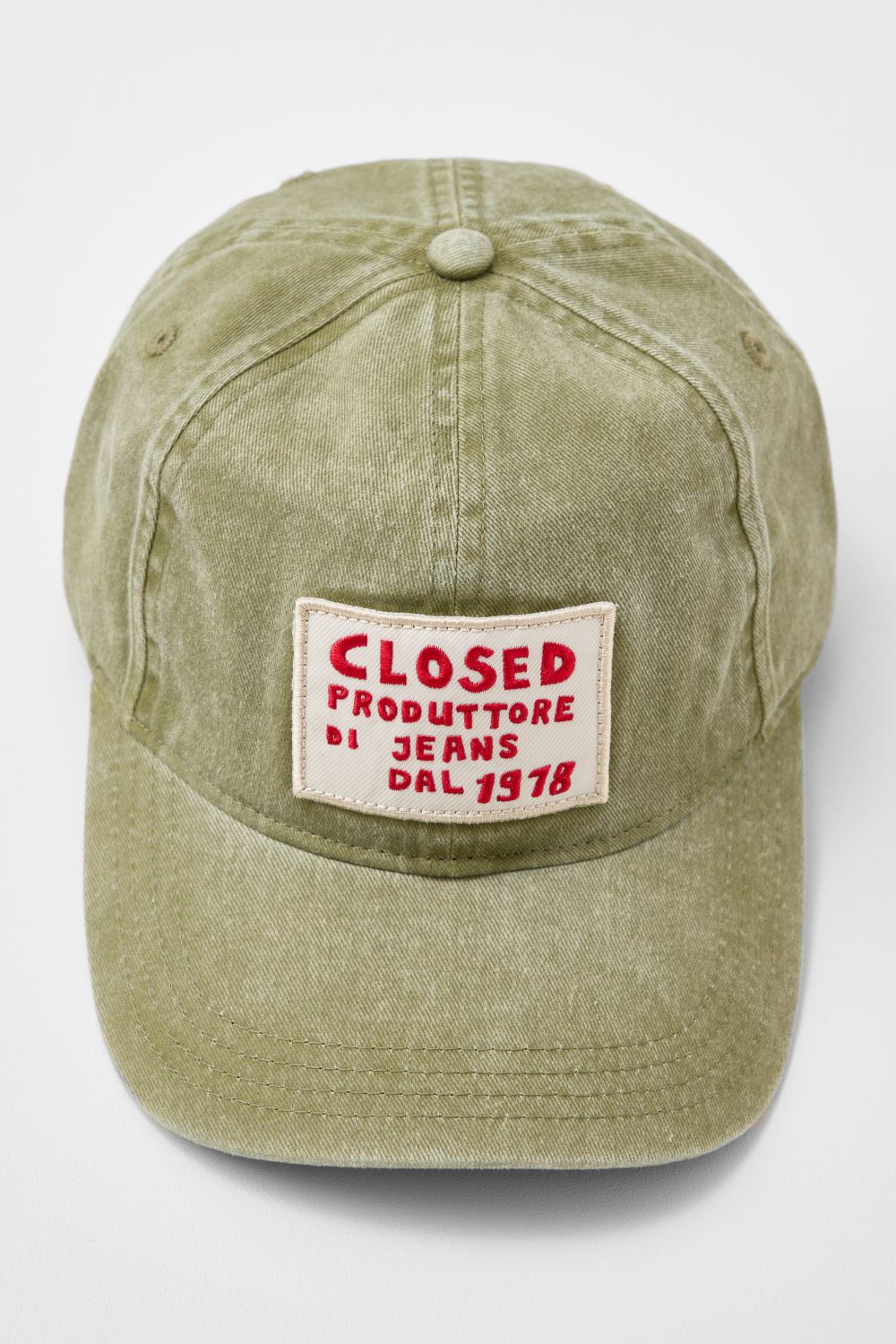 Closed Cap Washed Out 696 Real Khaki - JANOU