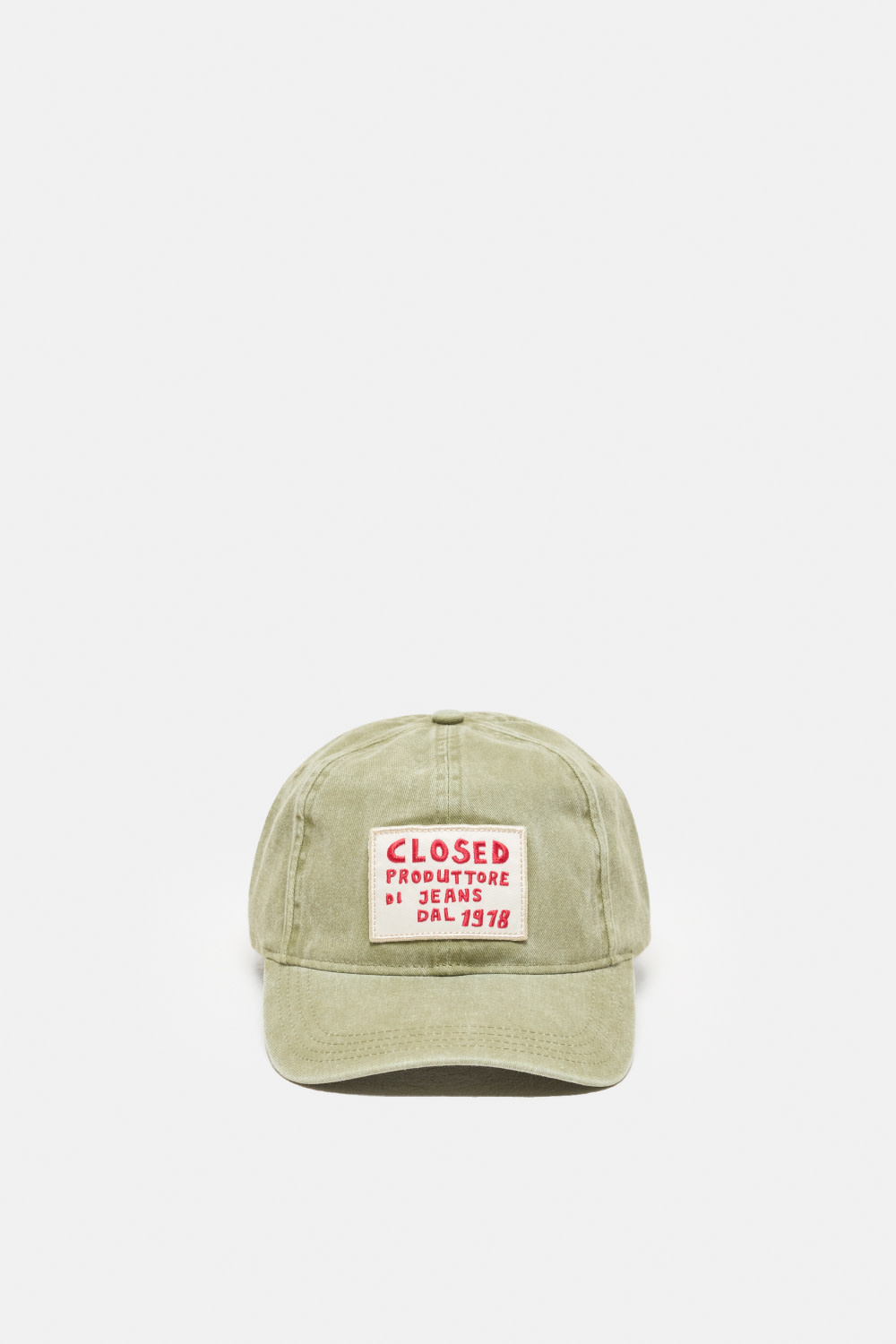 Closed Cap Washed Out 696 Real Khaki - JANOU
