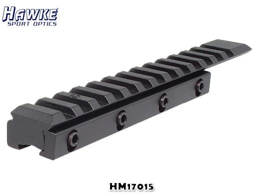 Hawke Adaptor 11mm Dovetail -22mm Weaver - Airguns Europe