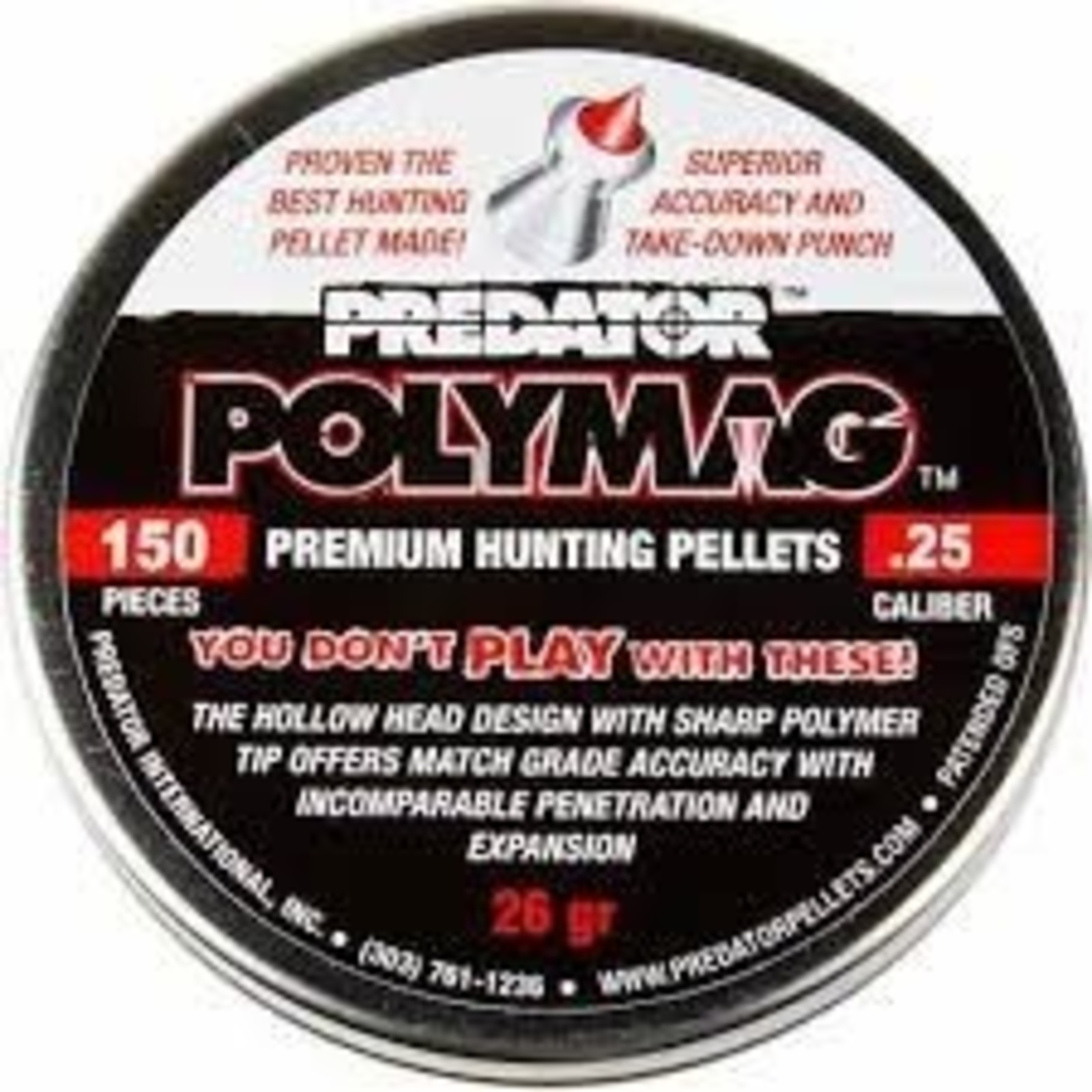 JSB Predator Polymag 6,35mm - Airguns Europe