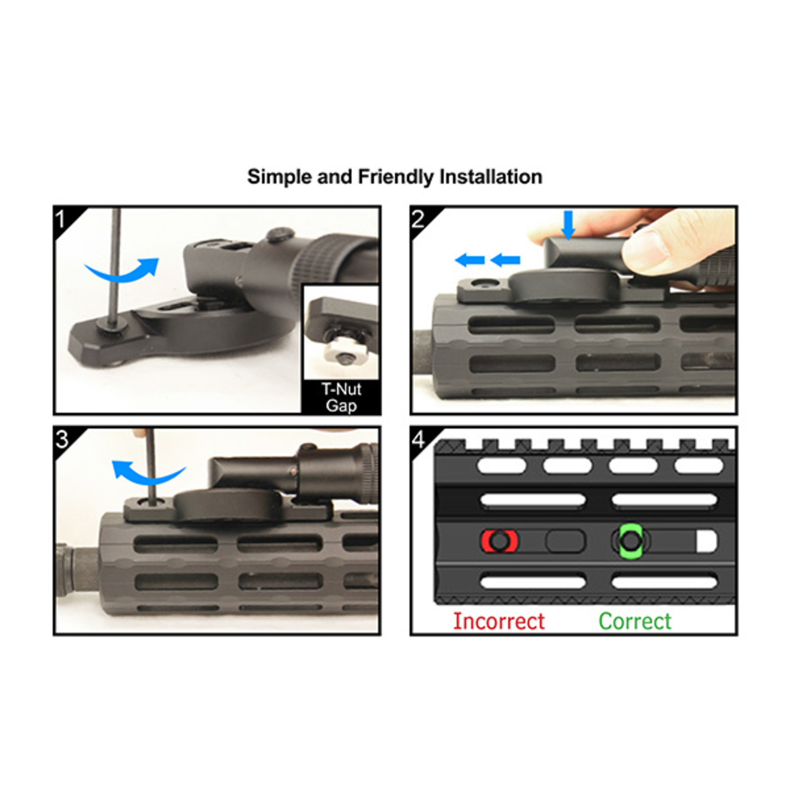 Recon Flex Bipod M-LOK - Airguns Europe