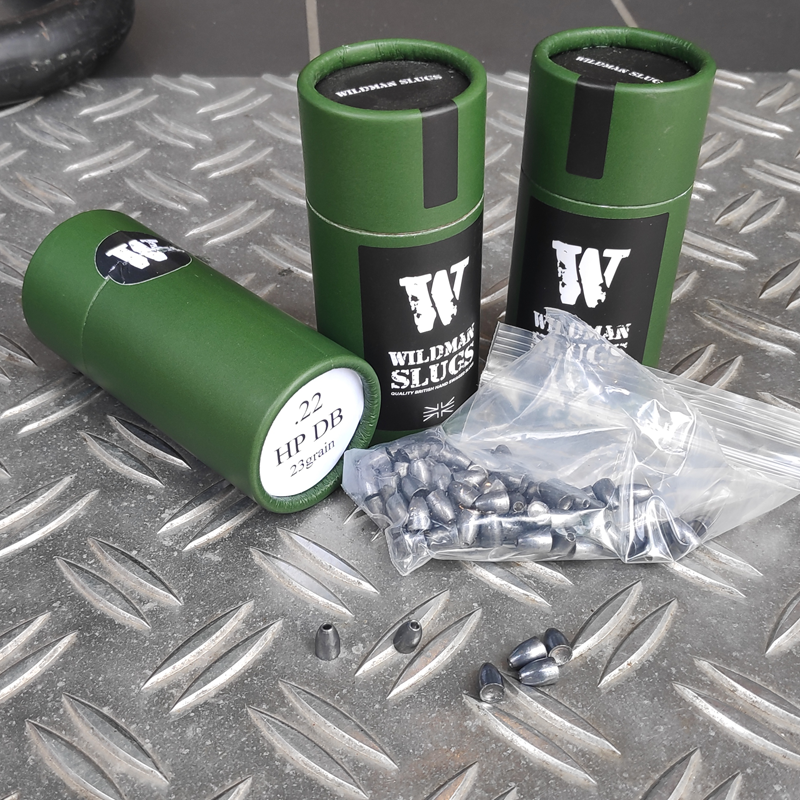Wildman HP DB slugs 5.5mm (.22) | 23 grains - Airguns Europe