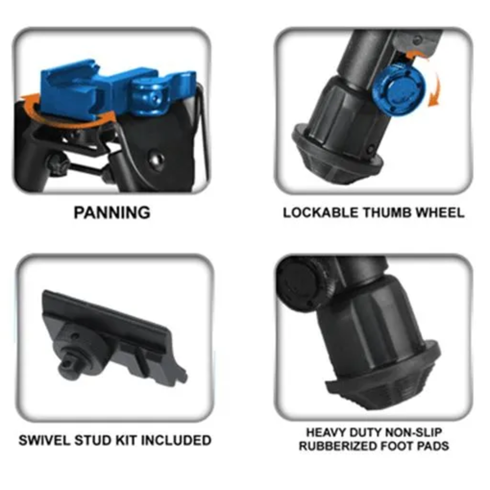 Bipod UTG Tactical OP QD - Airguns Europe