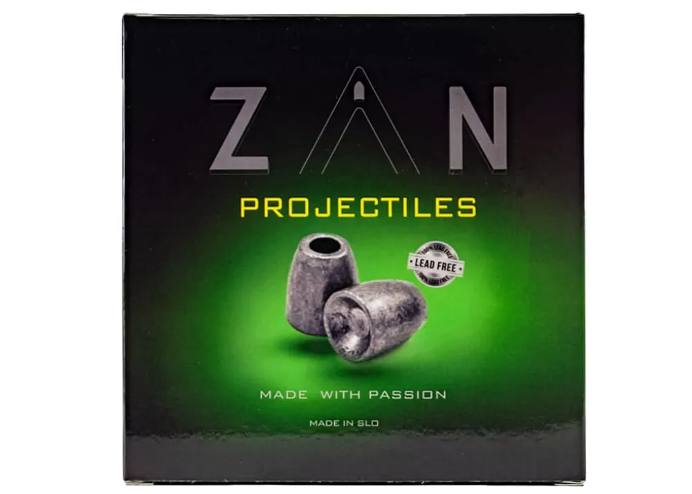 ZAN Lead Free HP slugs | 5.5mm (.218) | 15 grains - Airguns Europe