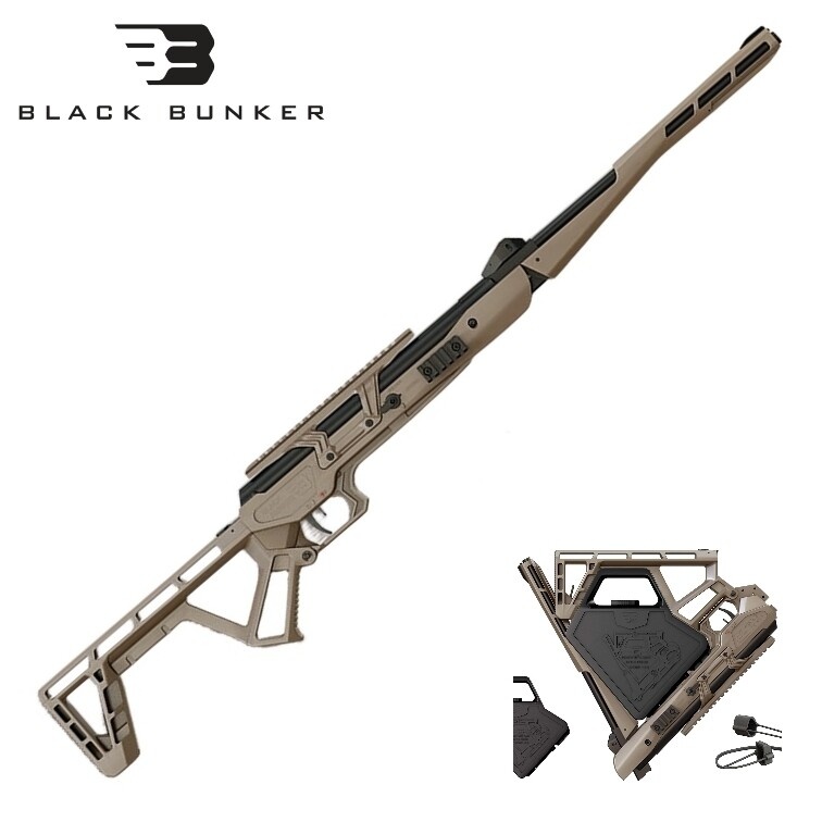 Black Bunker BM8 Foldable Airgun - Airguns Europe