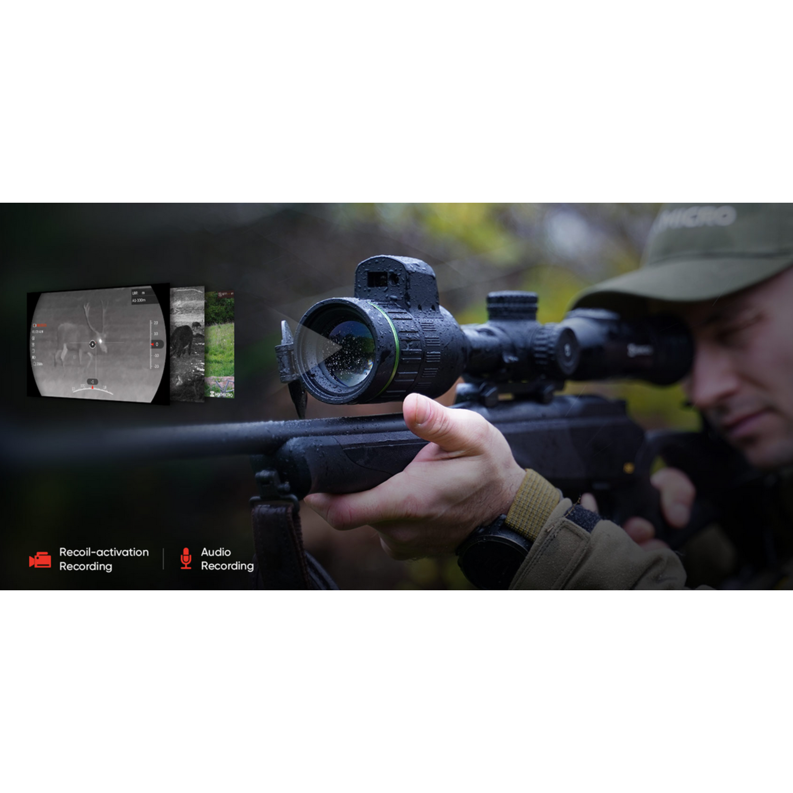 Alpex A50EL | LRF IR nightvision scope - Airguns Europe