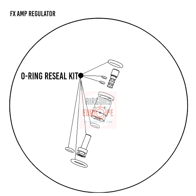 Fx Amp Regulator Reseal Kit Airguns Europe