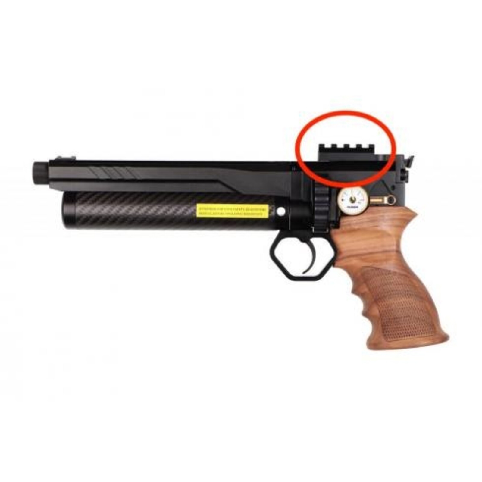 Picatinny optic mount for Huben GK1 - Airguns Europe