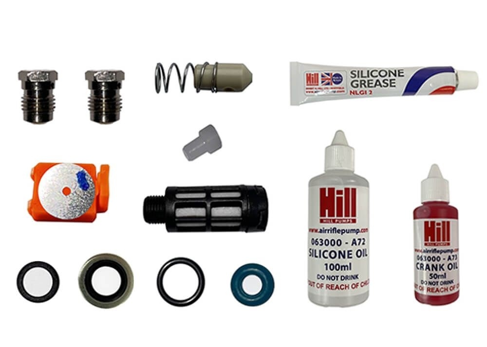 Service kit Hill Compressors | 50 hours - Airguns Europe