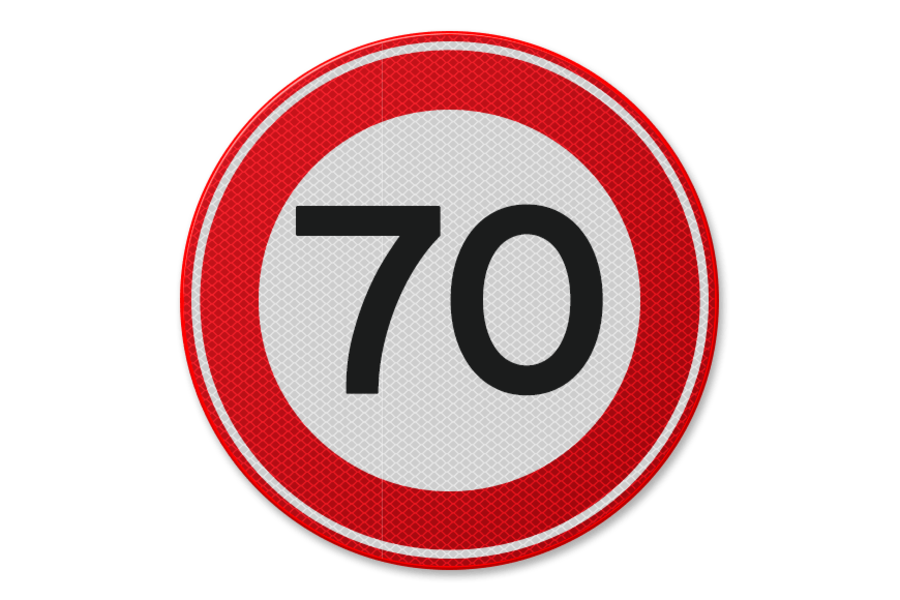 Verkeersbord RVV A01-70 kopen? Maximum snelheidsbord 70 km / u ... Verkeersbord RVV A01-70 kopen? Maximum snelheidsbord 70 km / u ...