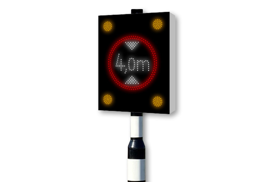 LED warning sign C19 - Traffic Safety Systems