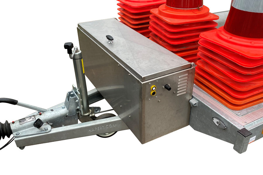 Traffic equipment trailer - Traffic Safety Systems