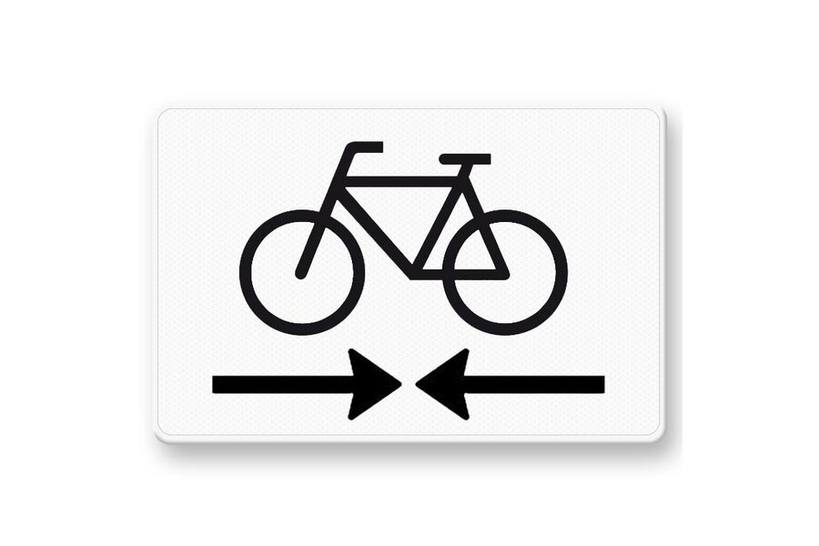 Verkeersbord OB503OB02 - Kruising fietspad - Traffic Safety Systems