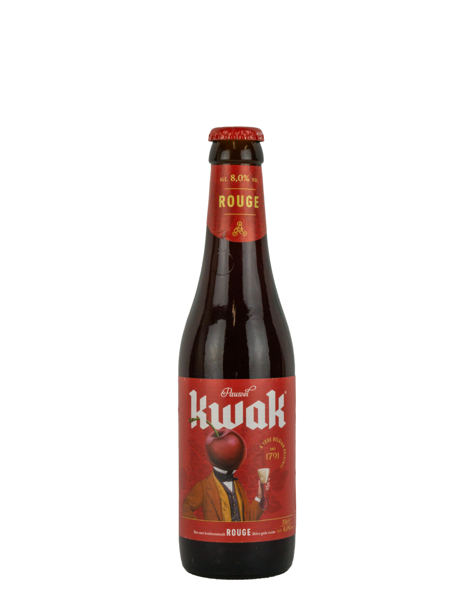 Kwak Rouge 33Cl - Kaufe Bier online - Belgian Beer Heaven