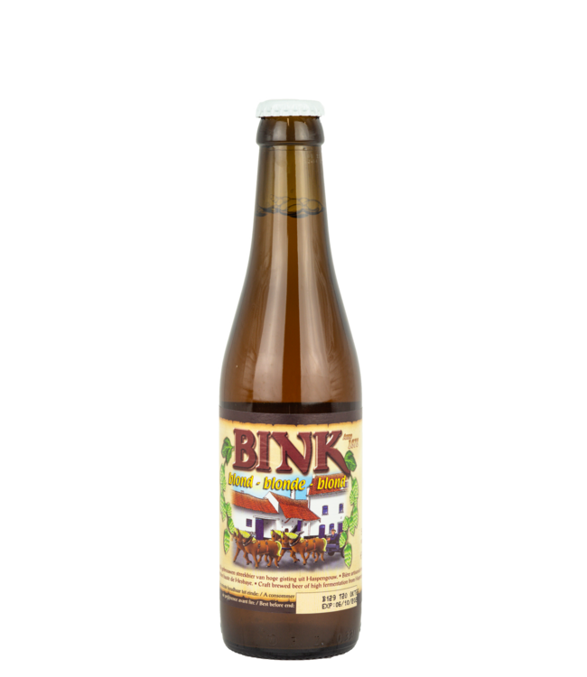 Bink Blond 33Cl - Kaufe Bier online - Belgian Beer Heaven