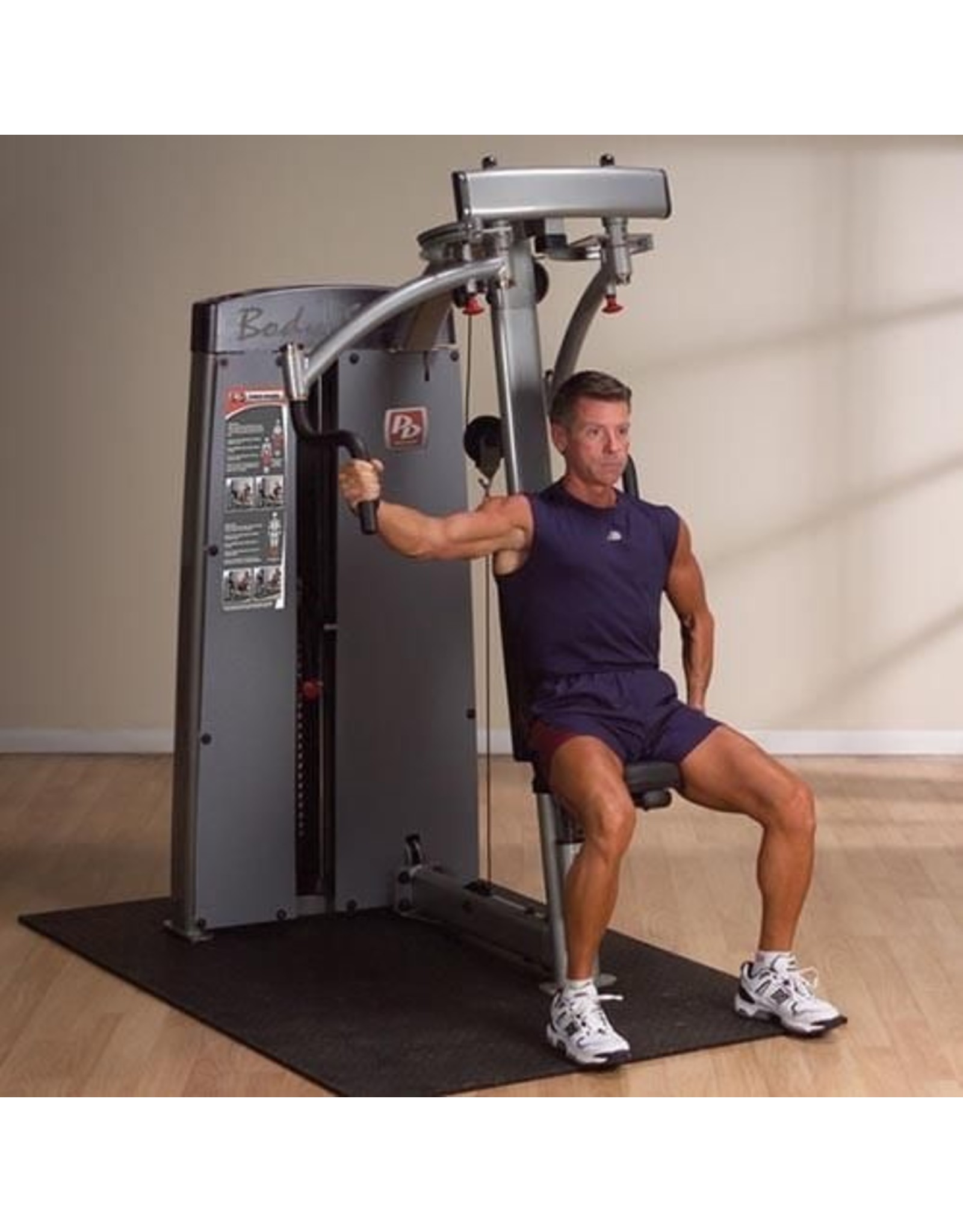 Body-Solid Pro Dual Pec and Rear Delt Machine DPEC-SF - NiemanSports