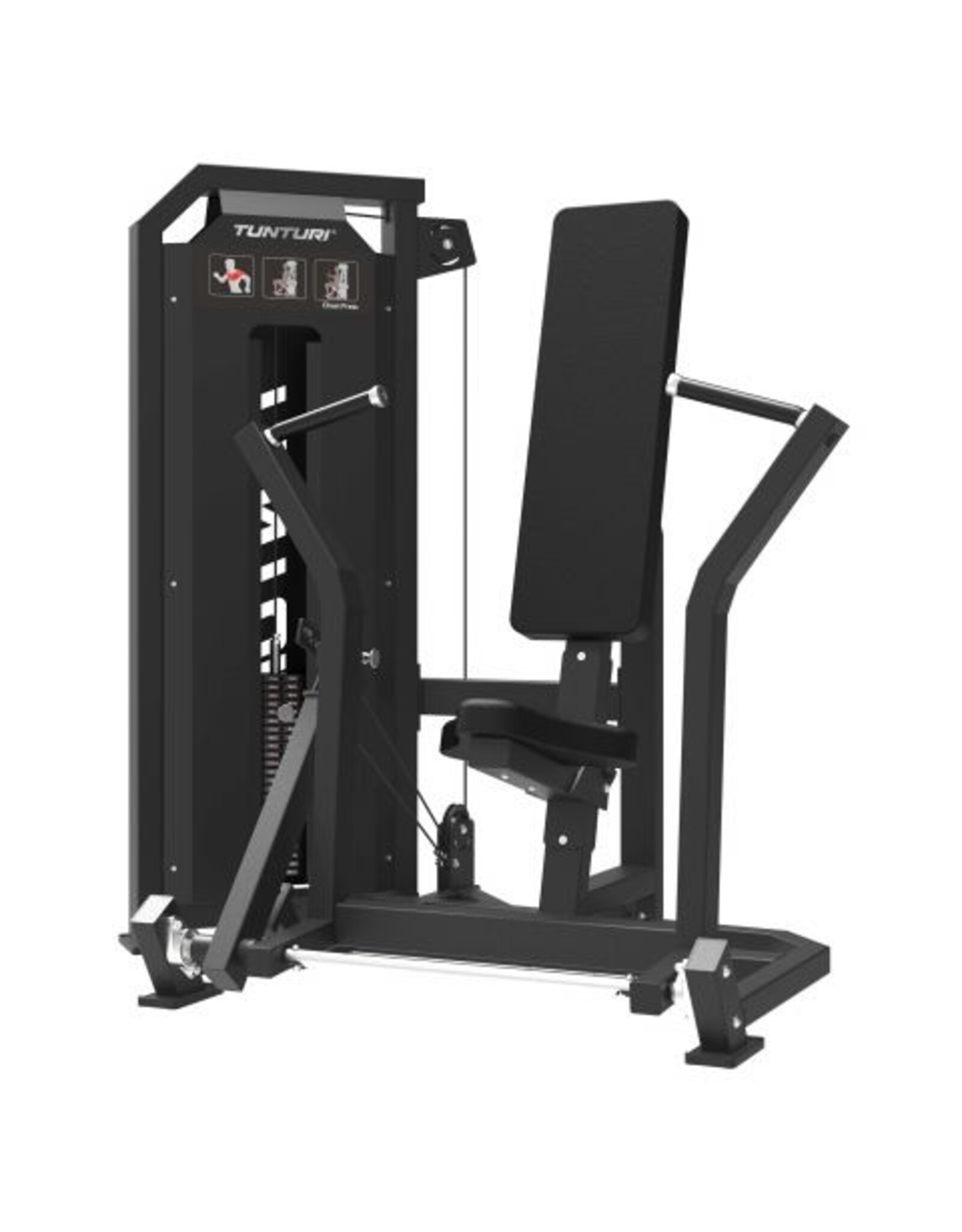 Tunturi Platinum Chest Press - Selectorized - V-series - NiemanSports