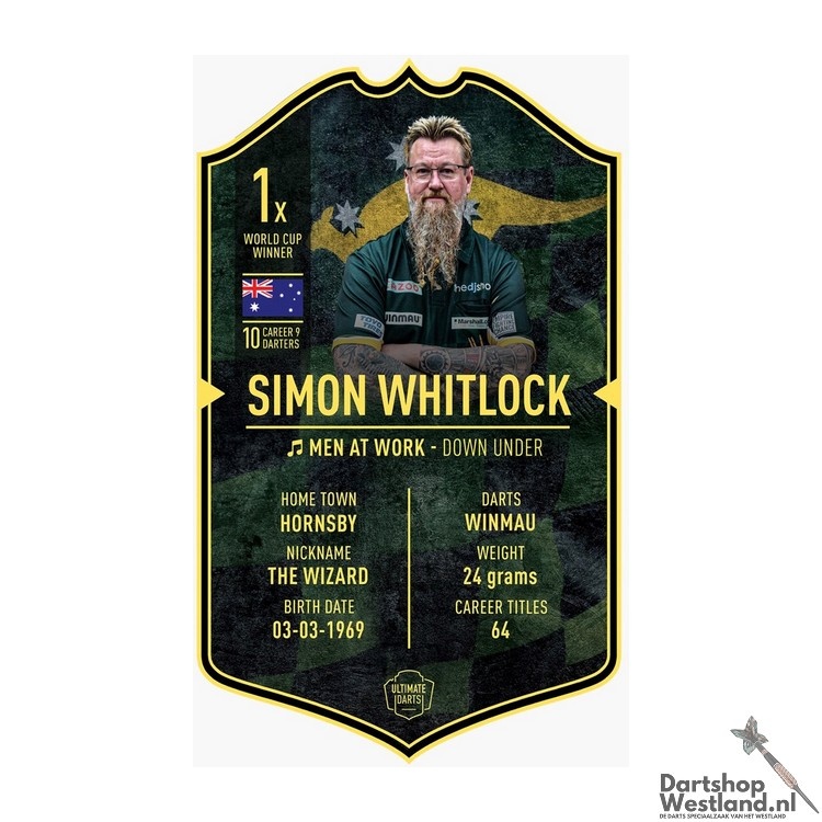 Simon Whitlock - Ultimate Darts Card