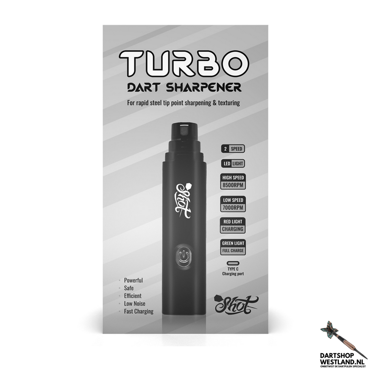 Shot Turbo Dart Sharpener – Point Texturiser Tool